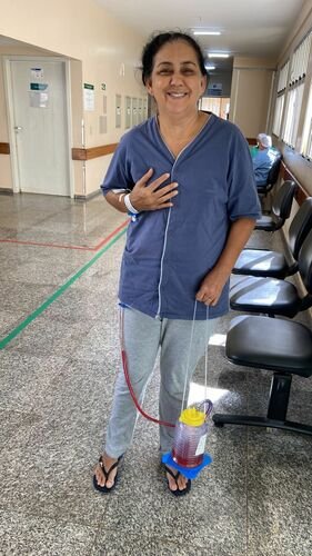 Cirurgia de pleuroscopia da minha mãe | Vaquinhas online