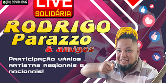 Live Rodrigo Parrazo e Amigos | Vaquinhas online