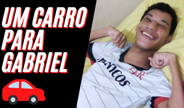 UM CARRO PARA GABRIEL | Vaquinhas online