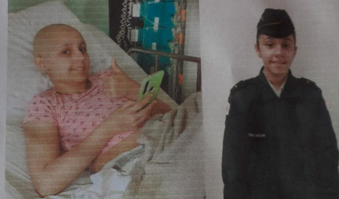 Aluna Victória Cavalcante, da turma 903- CT/ Barbacena. Ela já está a alguns anos em tratamento ...