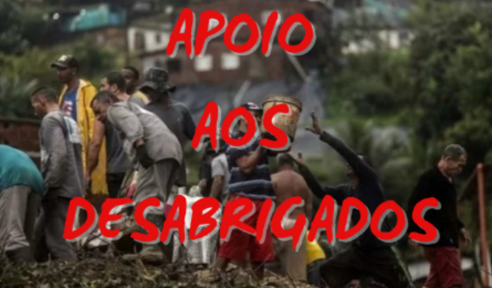 Apoio aos desabrigados pelas fortes chuvas | Vaquinhas online