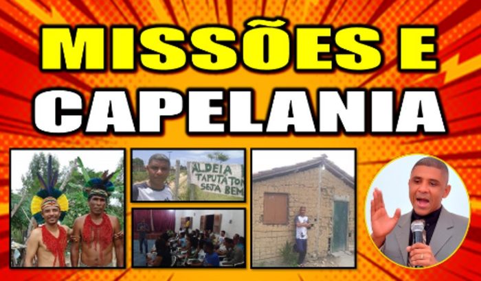 MISSÕES E CAPELANIA - ALEX BELMONTE | Vaquinhas online