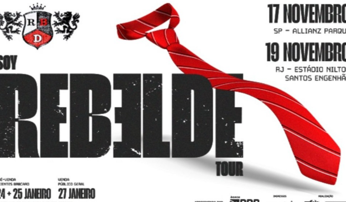 Show RBD (Ajuda para ingresso) | Vaquinhas online