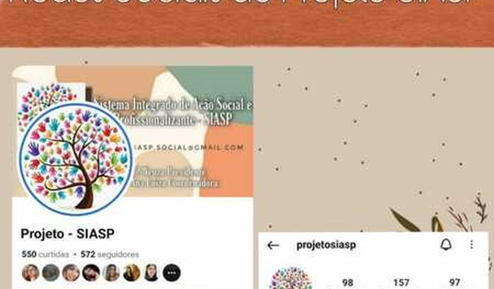 Ajude a ONG SIASP - Sistema Integrado de Ação Social e ...