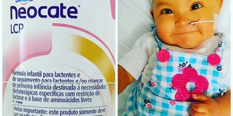 Ajude a Aylla a comprar seu leite | Vaquinhas online