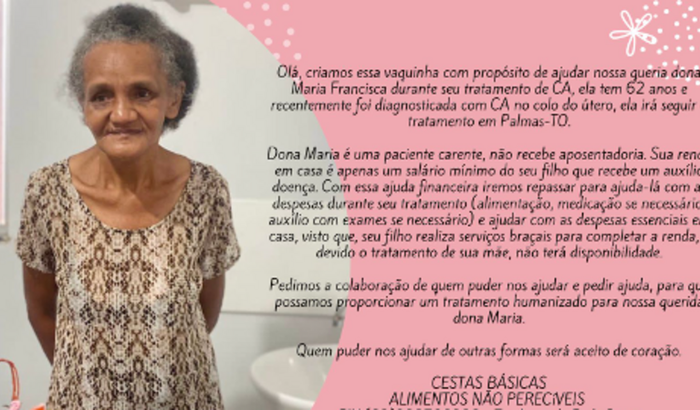 Juntos por dona Maria no tratamento do Câncer de Colo do Útero ...