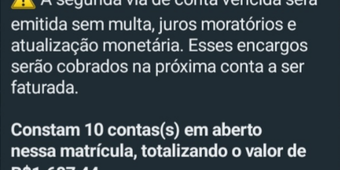 Ajudar uma pessoa pagar contas de água e Luz atrasada | Vaquinhas online