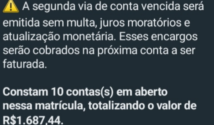Ajudar uma pessoa pagar contas de água e Luz atrasada | Vaquinhas online