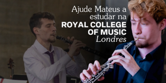Mateus na Royal College of Music | Vaquinhas online