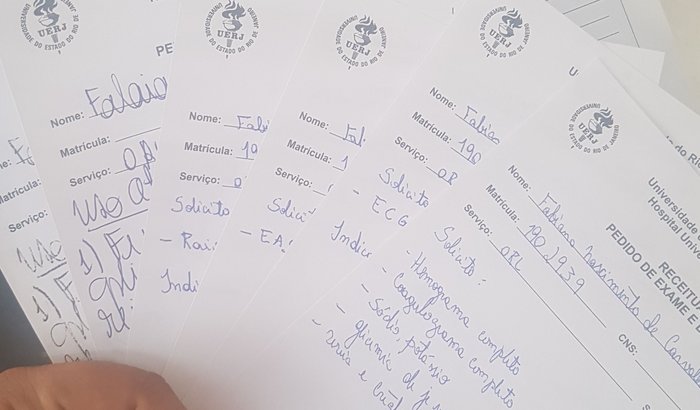 Exames pré operatório | Vaquinhas online